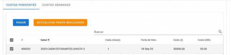 Inscripción - CAEM 2025